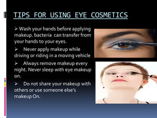 cosmetics and it contain some chemical and its side effects | PPTX