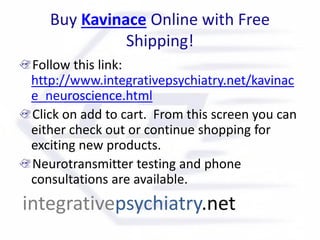 Kavinace by NeuroScience. - For Symptoms of Stress, Anxiousness ...