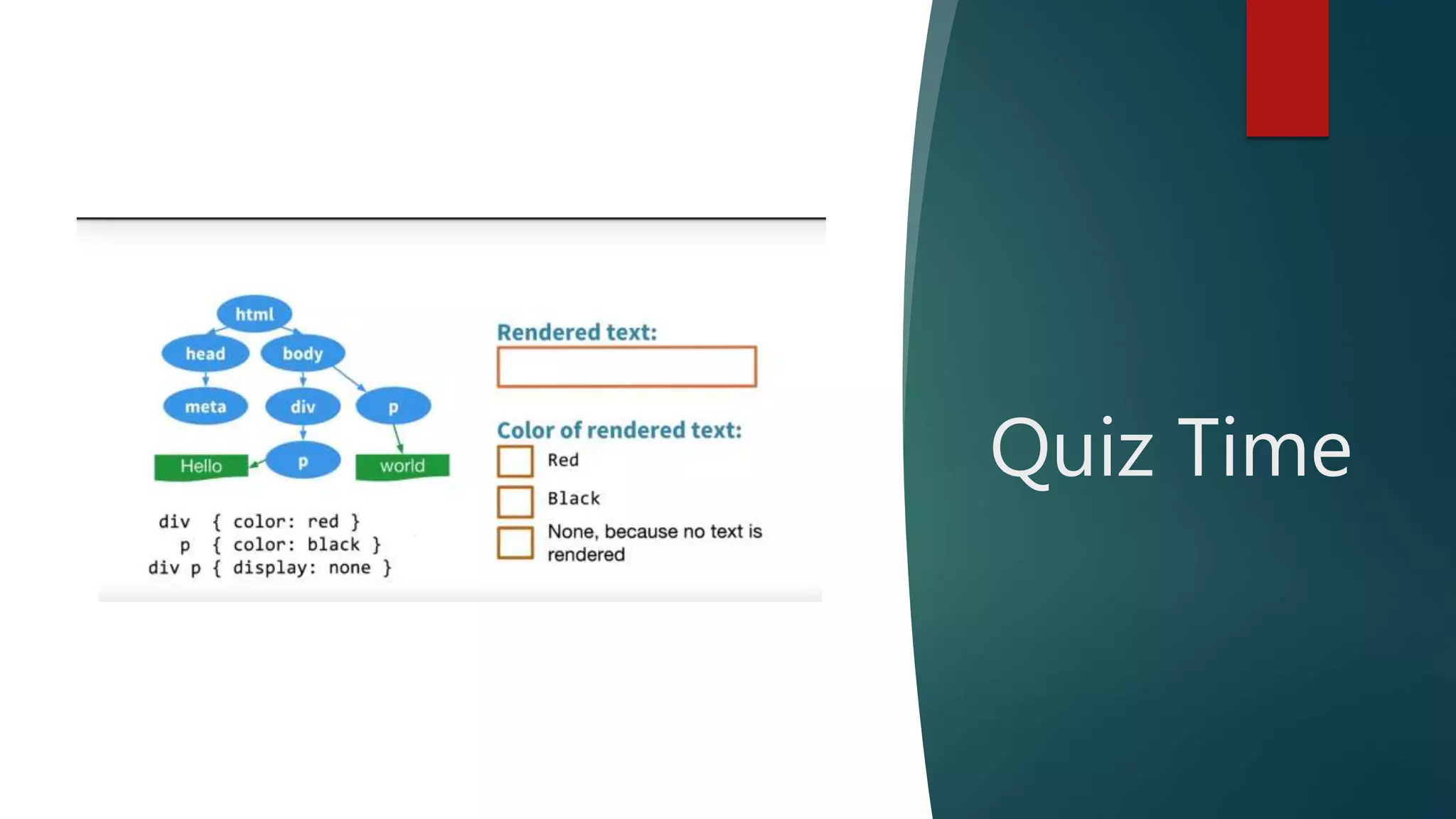 Critical rendering path presentation | PPTX