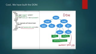 Critical rendering path presentation | PPTX