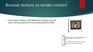 Critical rendering path presentation | PPT