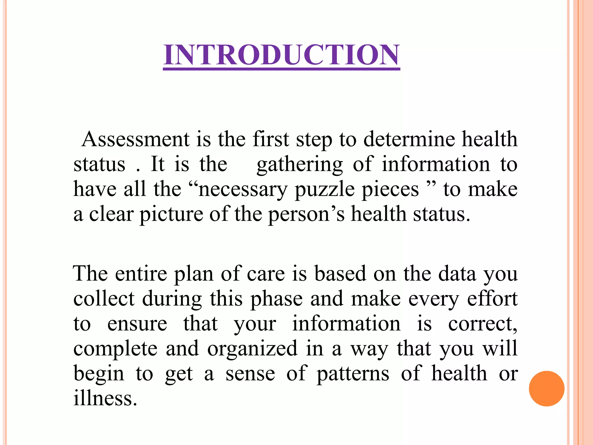 nursing assessment | PPTX