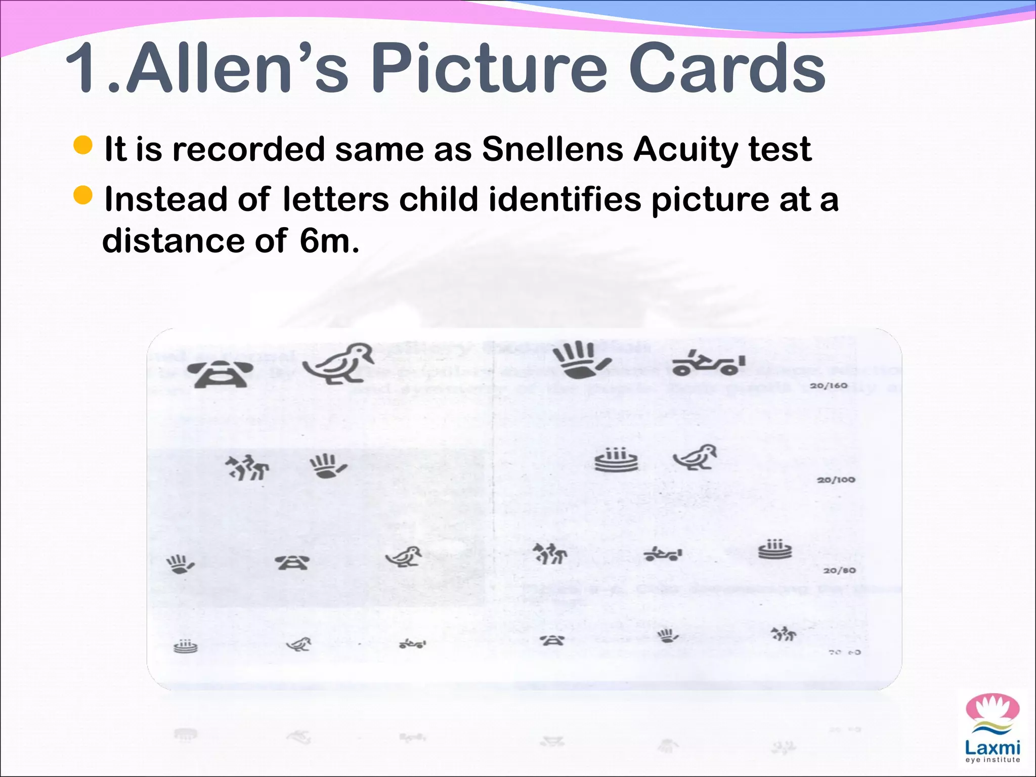 ASSESMENT OF VISUAL ACUITY IN CHILDREN | PPT
