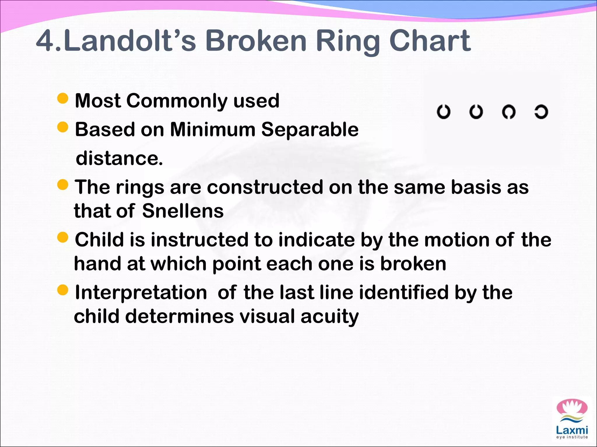 ASSESMENT OF VISUAL ACUITY IN CHILDREN | PPT