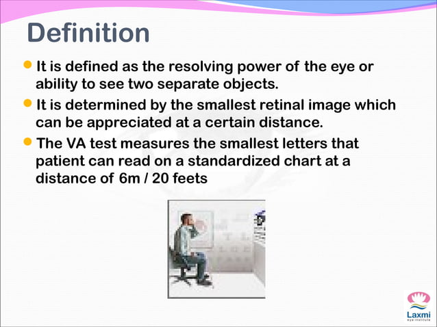 ASSESMENT OF VISUAL ACUITY IN CHILDREN | PPT | Eye and Vision ...
