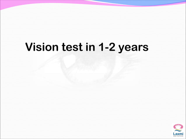 ASSESMENT OF VISUAL ACUITY IN CHILDREN | PPT | Eye and Vision ...