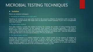 Microbiology Laboratory Qualifications and Microbial Testing Techniques ...
