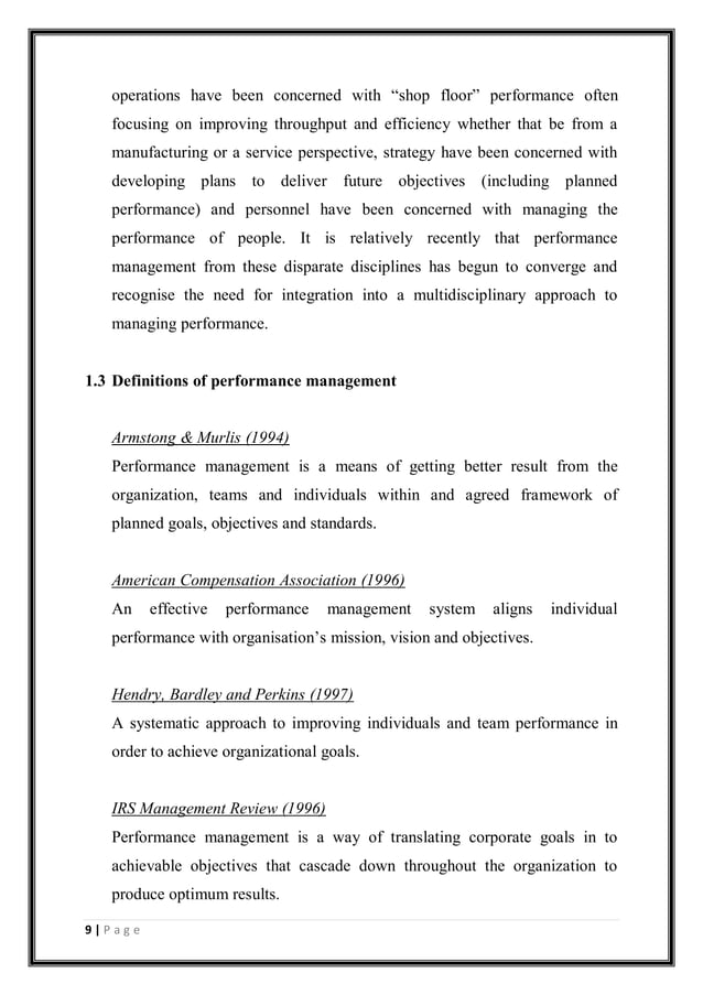Performance management system.pdf | Human Resources | Business