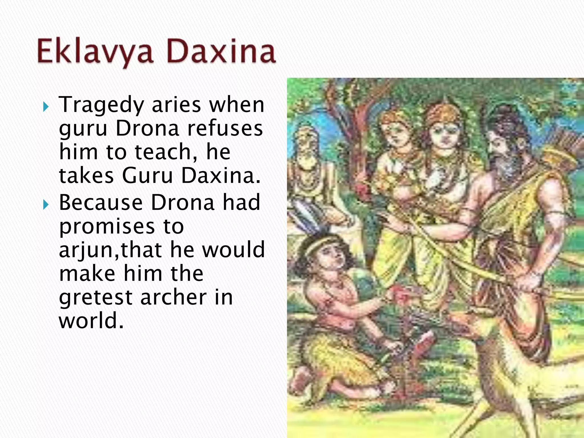 Character of Eklavya | PPTX