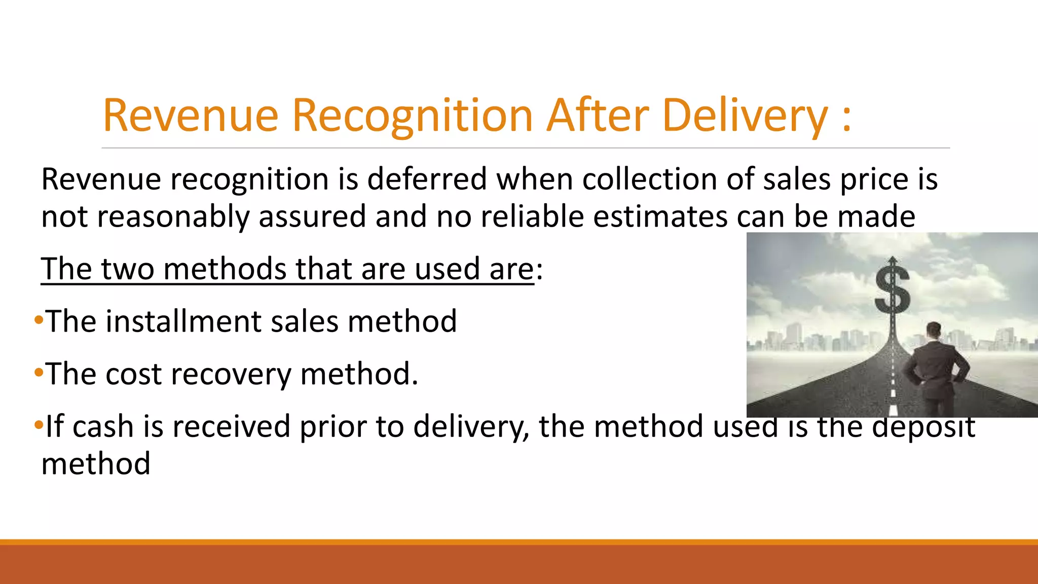 revenue recognition complete concept | PPTX
