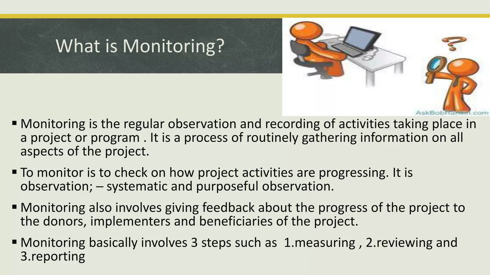monitoring and follow up in Indian banking | PPTX