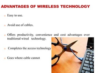 WIRE LESS TECHNOLOGY .pptx | Computer Networking | Computing