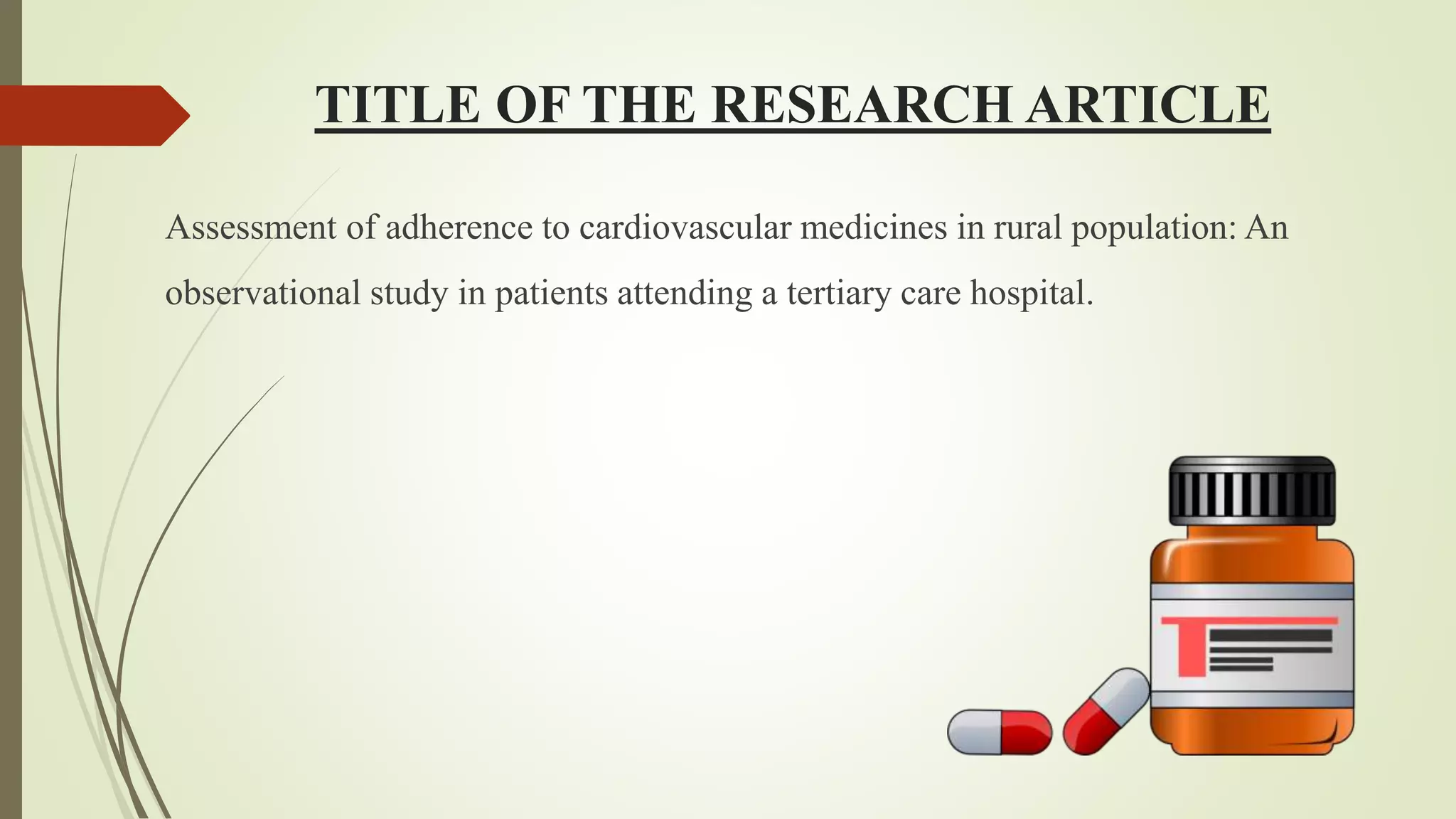 JOURNAL CLUB PRESENTATION | PPTX