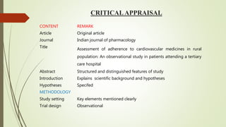 JOURNAL CLUB PRESENTATION | PPTX