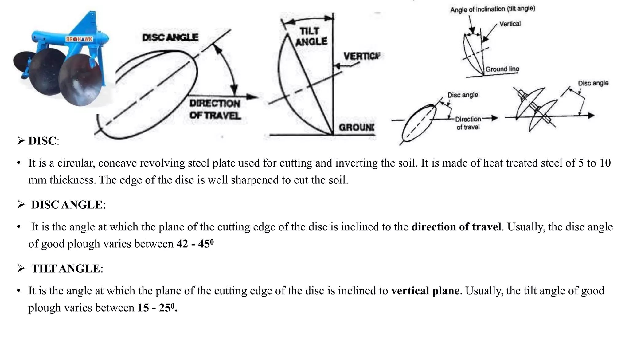 Types of Disc Plough | PPTX