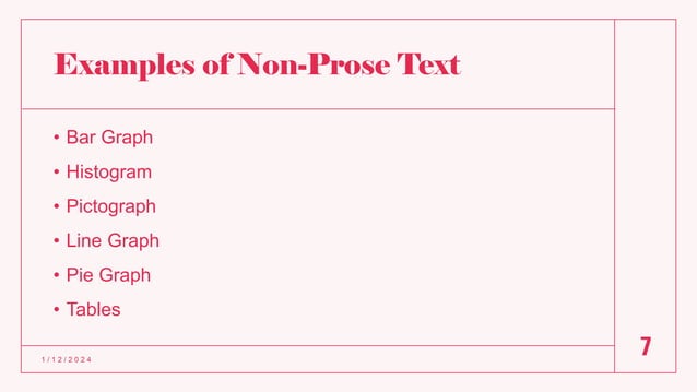 EASS-PPT-Q2-Lesson-5-Non-Prose-Text..pdf | Graphics Software | Computer ...