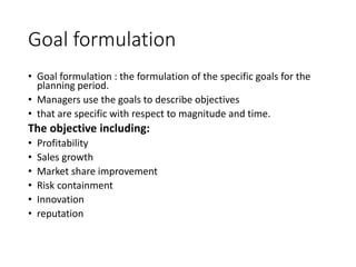 What is strategic business unit and businesses unit strategy planning ...