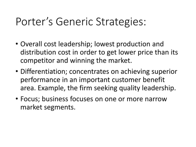 What is strategic business unit and businesses unit strategy planning ...