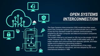 OSI MODEL | PPTX
