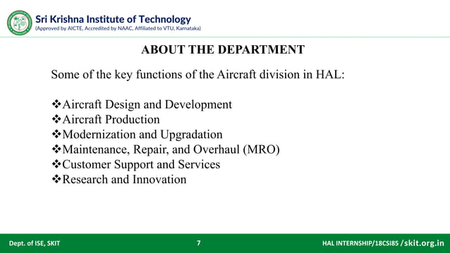 kavyag _HAl _Internship_bangalore_ .pptx