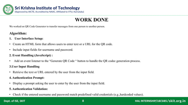 kavyag _HAl _Internship_bangalore_ .pptx