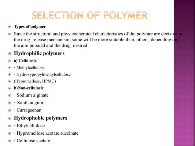 Polymers and its applications | PPTX