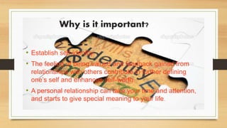 Acquiring Healthy Relationship | PPTX