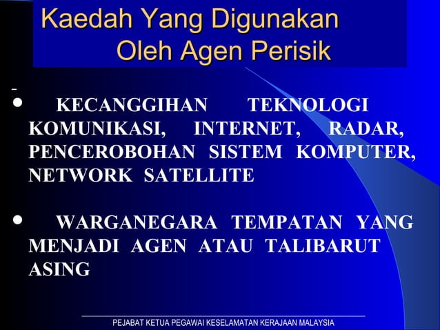 Kawalan dokumen terperingkat | PPT