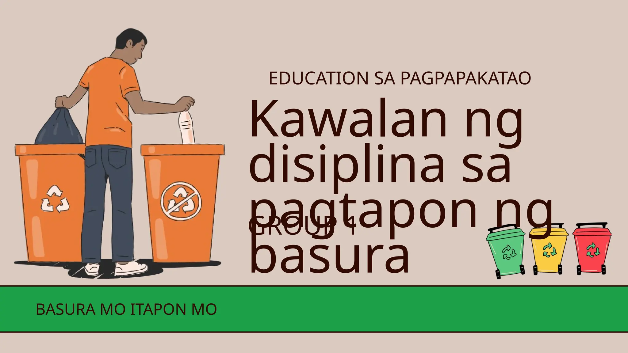 Kawalan ng disiplina sa pagtatapon ng basura.pptx