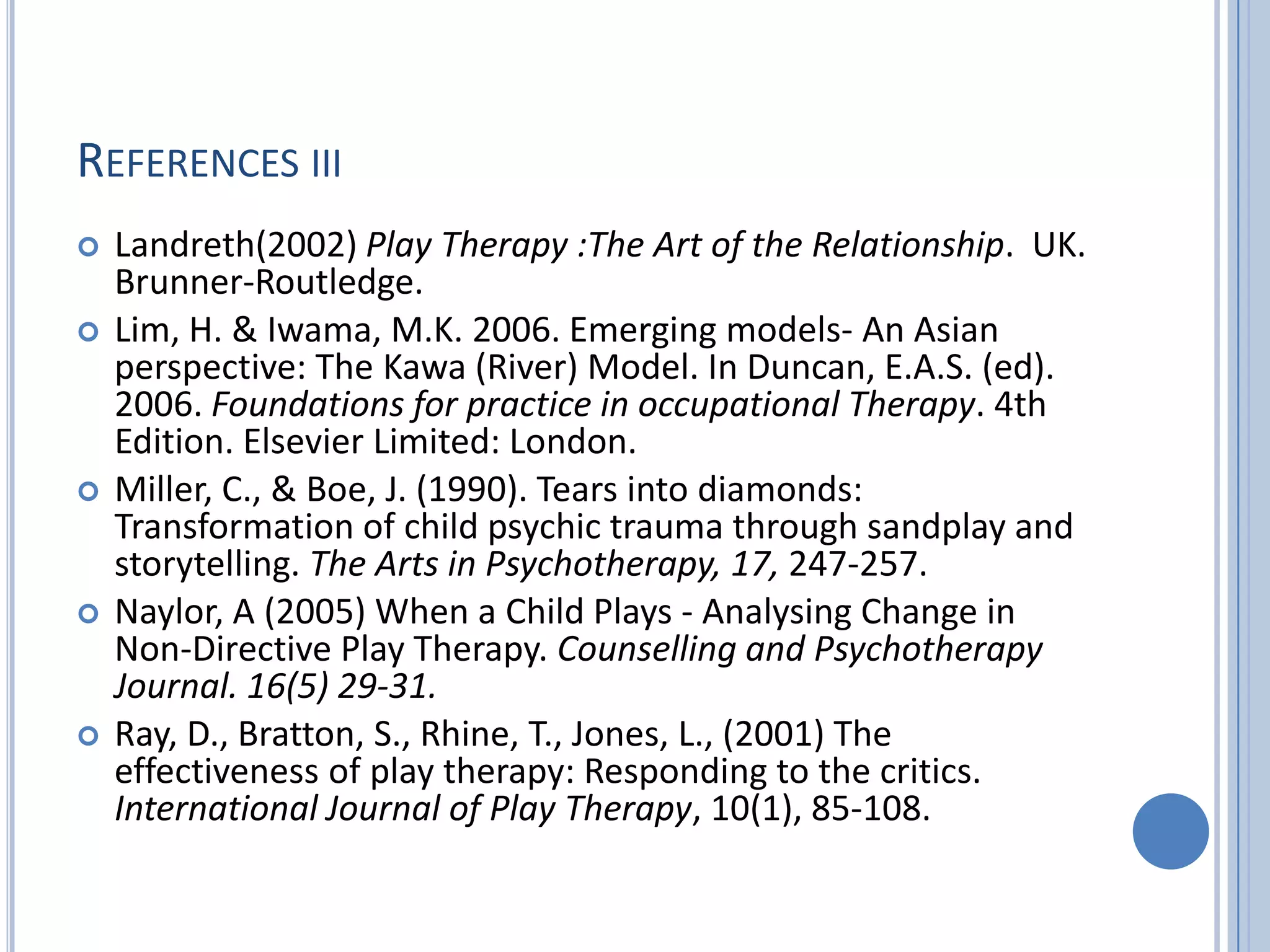 Kawa model case study – non directive play 2 | PPTX