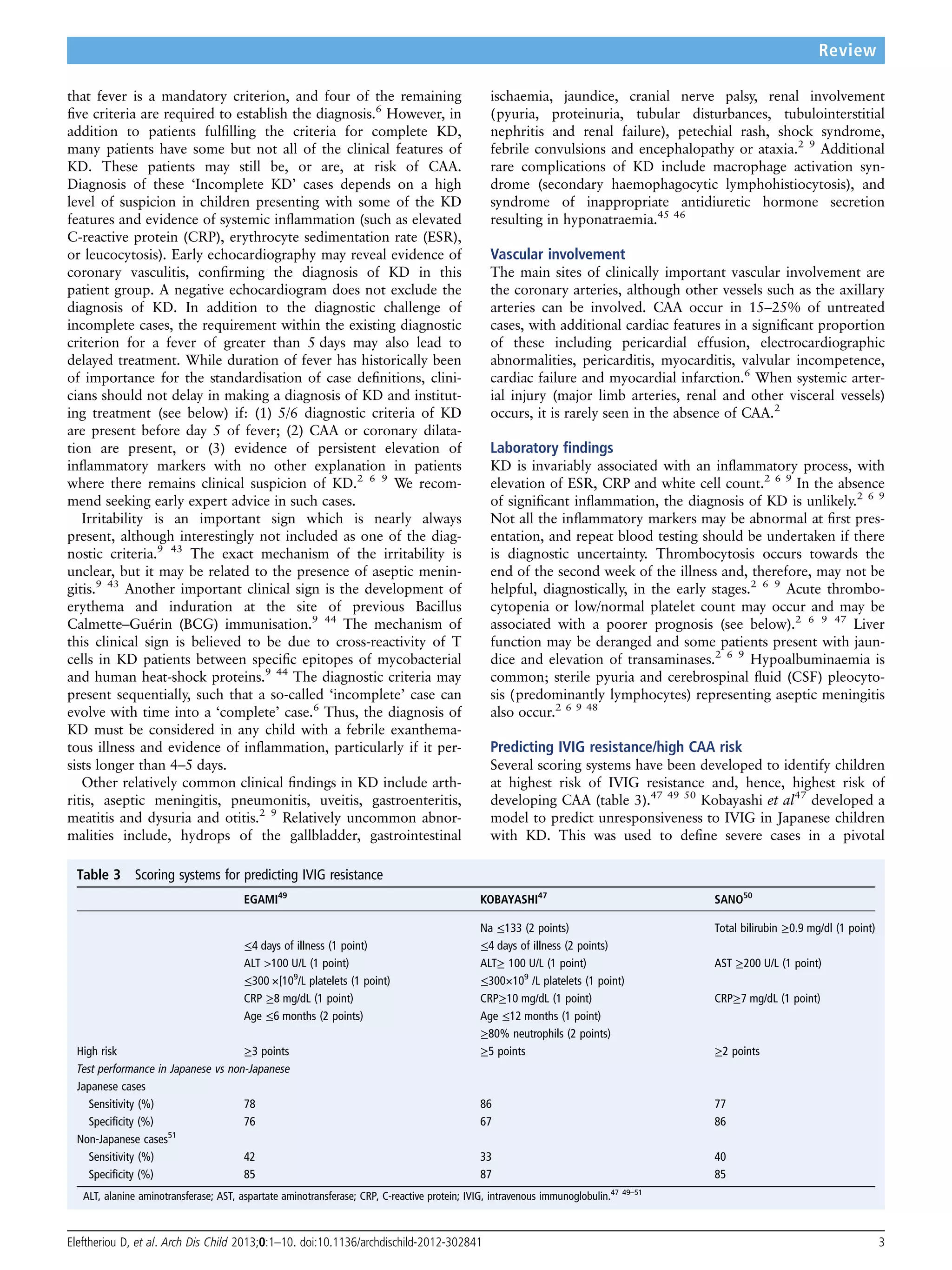 Management of Kawasaki disease | PDF