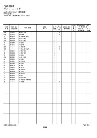 Kawasaki 80Z6 WHEEL LOADER Equipment Components Parts Catalogue Manual ...