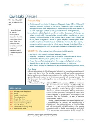 Kawasaki disease | PDF