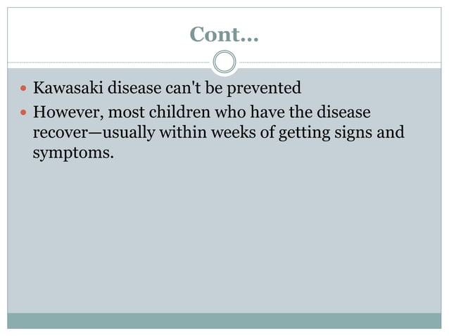 Kawasaki disease.. | PPT