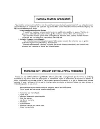 Kawasaki fd750 d (dfi) 4 stroke liquid-cooled v-twin gasoline engine ...