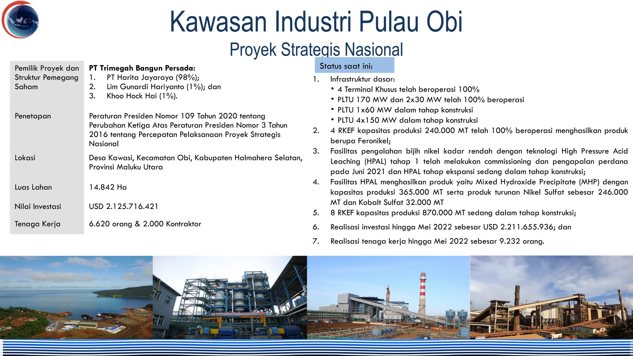 KAWASAN INDUSTRI PULAU OBI Halmahera Selatan | PPTX