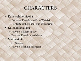 Kawelo (Ch 1) | PPT | Arms & Ammunition | Sensitive Topics