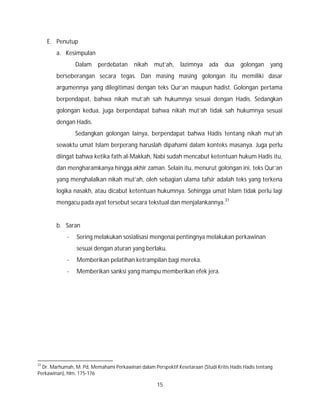 Kawin kontrak | PDF