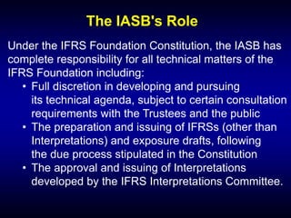 International Accounting Standards Board | PPTX