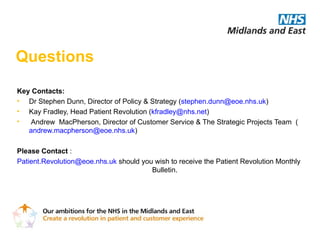 NHSME event July 2012 - Kay Fradley | PPT