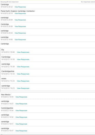 Survey Screenshots | DOCX