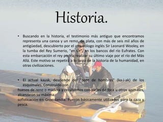 Kayak Adaptado (Jorge, Max) | PPTX