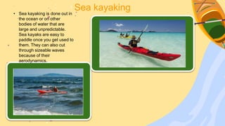 kayaking | PPTX