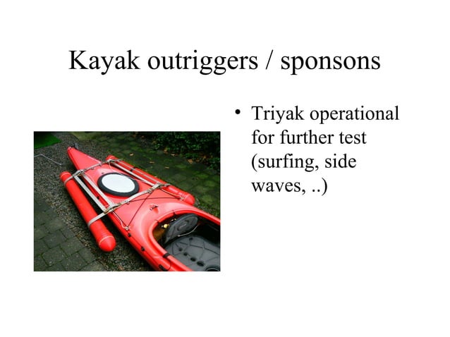 Kayak outriggers sponsons v25012015 | ODP