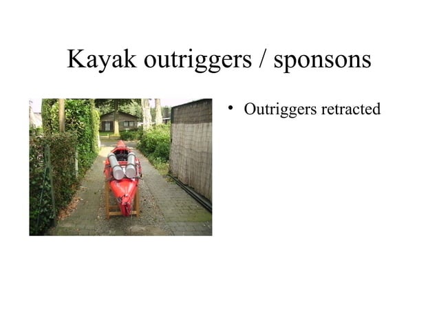 Kayak outriggers sponsons v25012015 | ODP
