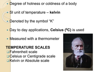 Heat and Temperature | PPTX