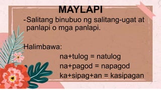 Kayarian ng mga salita.pptx