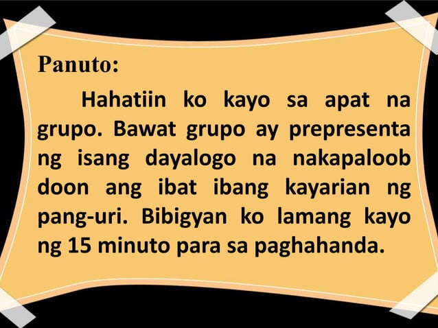 Kayarian ng pang uri | PPTX