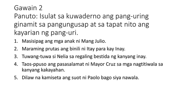 Kayarian ng Pang-uri.pptx