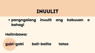 Kayarian ng Pangngalan at mga Uri nito:Pambalana at Pantangi | PDF